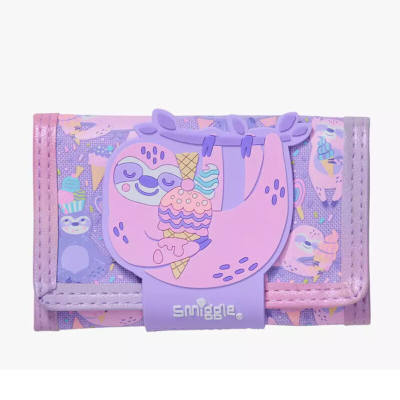 Кошелек Smiggle "Ленивец" фиолетовый таро
