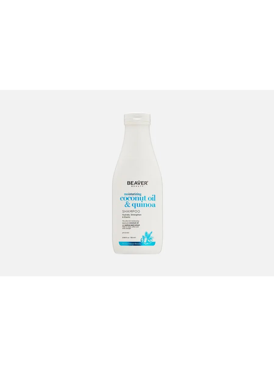Шампунь для волос BEAVER Coconut Oil & quinoa 730 мл