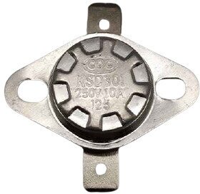 Датчик температуры KSD 105С 220V, 16A