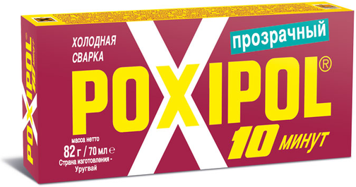 POXIPOL 00269 сварка холодная прозрач. 70 мл.\