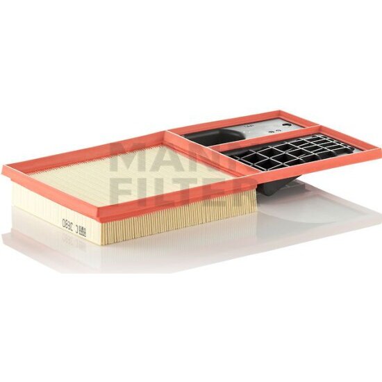 Фильтр воздушный Mann-filter C 3880 для VW Golf (09-13), Polo (09-) SEAT Leon (06-12)