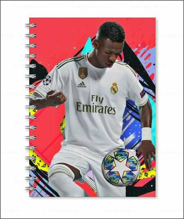 Тетрадь Vinicius Junior, Винисиус Джуниор № 2