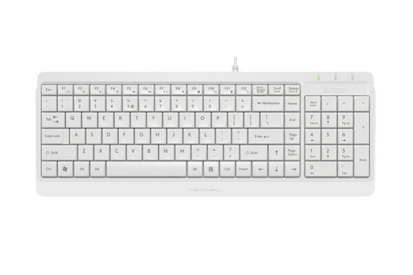 Клавиатура A4Tech Fstyler FK15 белый USB (FK15 WHITE)