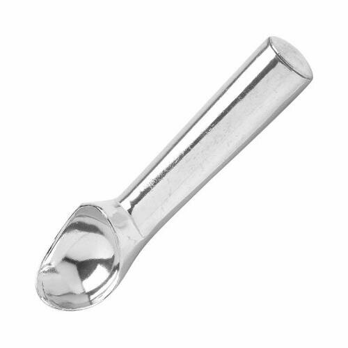 Ложка д/морожен. б/механизма, алюмин, диаметр 6, длина 17см, металлич.