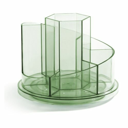 Органайзер настольный Deli 8943GREEN, 150x150x114, пластик, зеленый