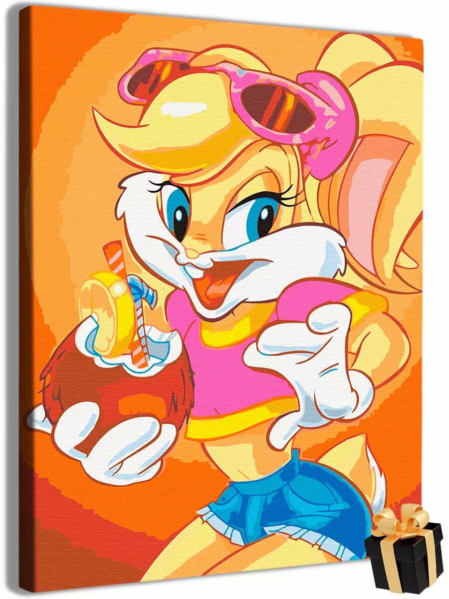 Картина по номерам Лола Банни