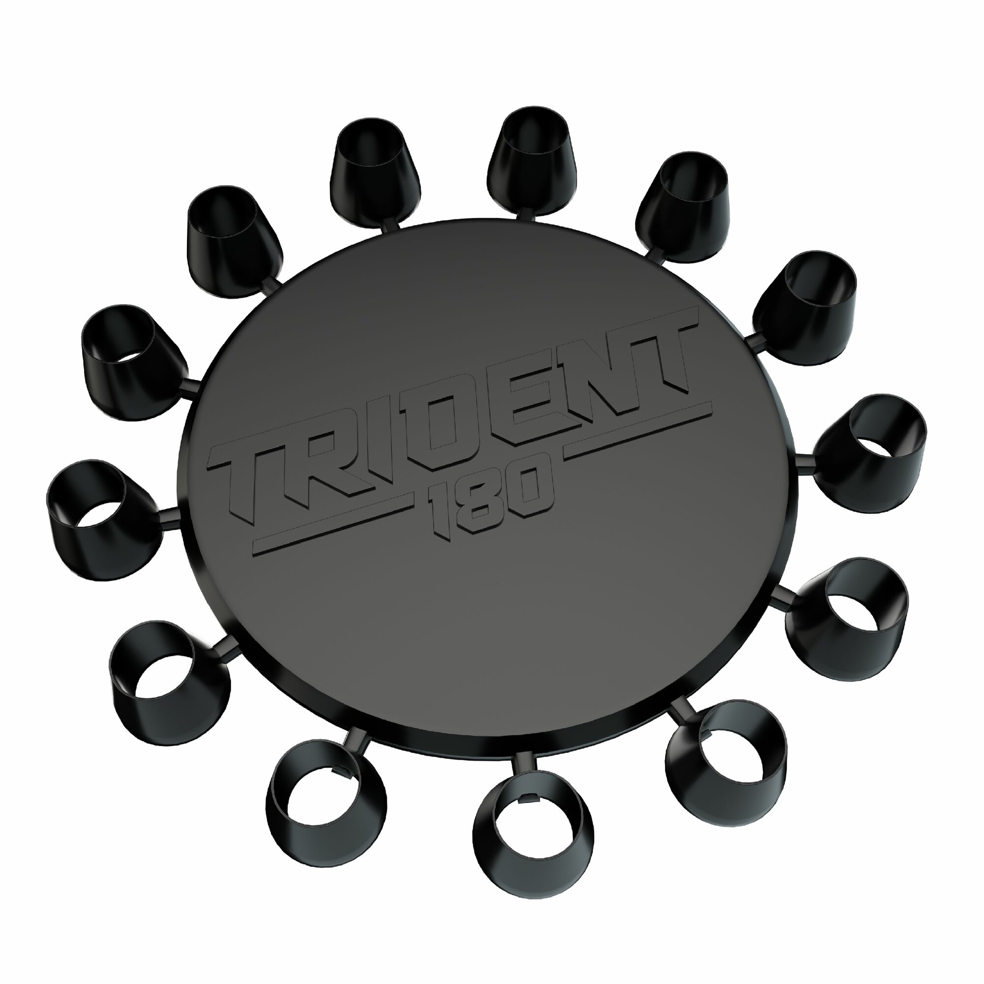 Сглаживающие насадки для игл дротиков WINMAU TRIDENT 180 черные. Аксессуары Дартс.