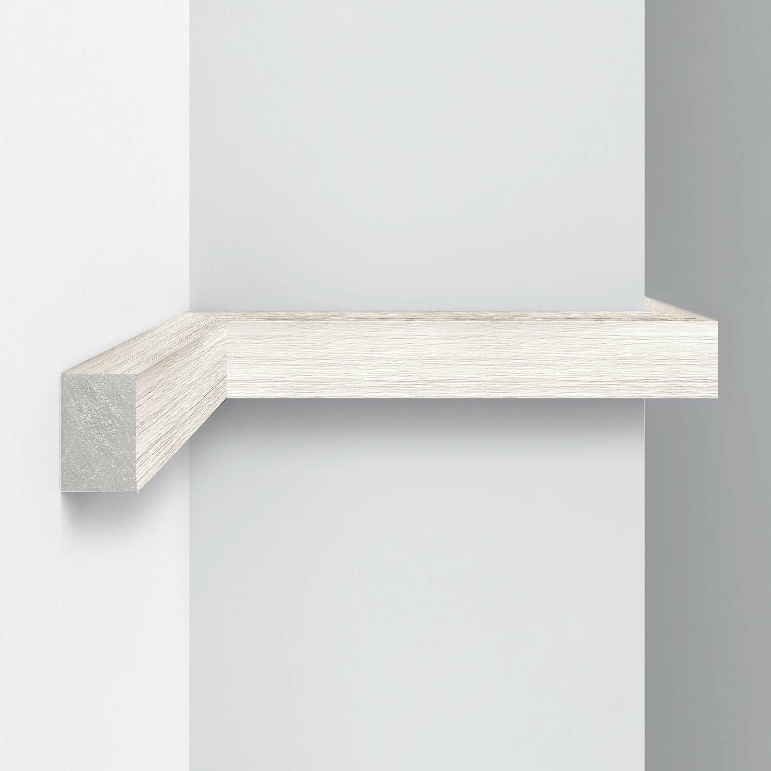 Рейки декоративные на стену дюрополимер DECOMASTER (декомастер), 20х30х2900 мм, D048-1070 ДМ дуб молочный