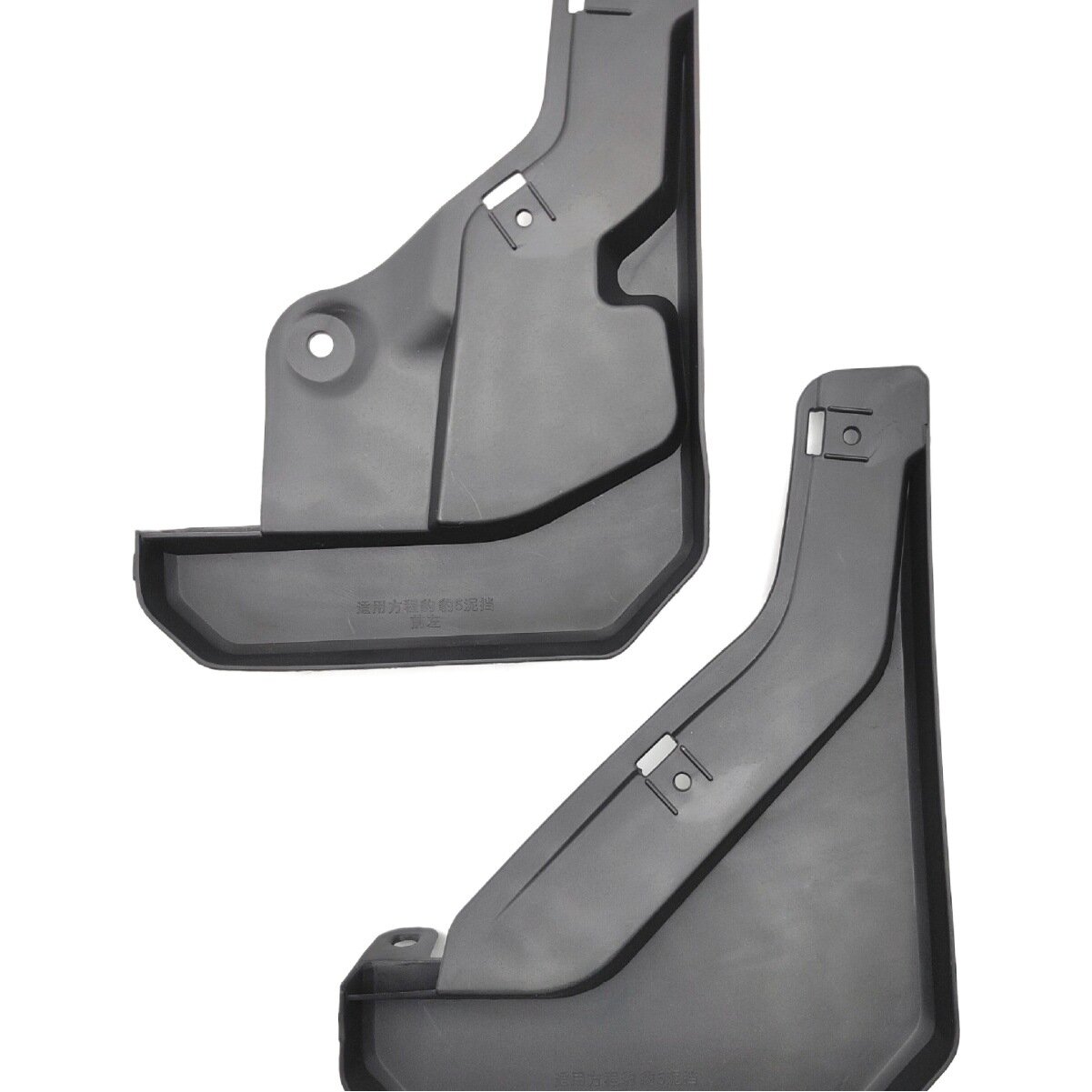 Брызговики "Леопард 5", для внедорожников, 8 зажимов, черные