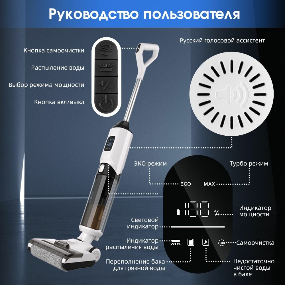 Напольный пылесос — фото 1
