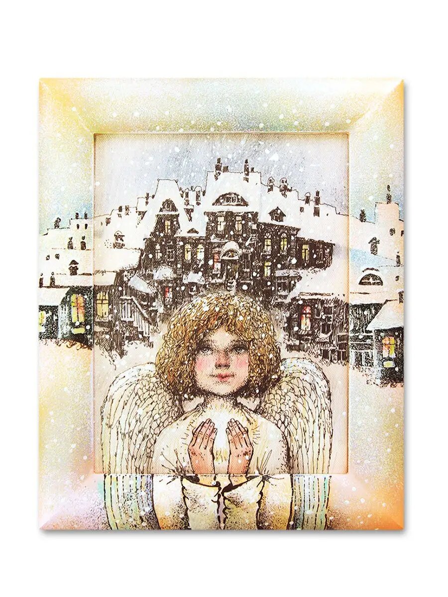 Картина на холсте с ангелом