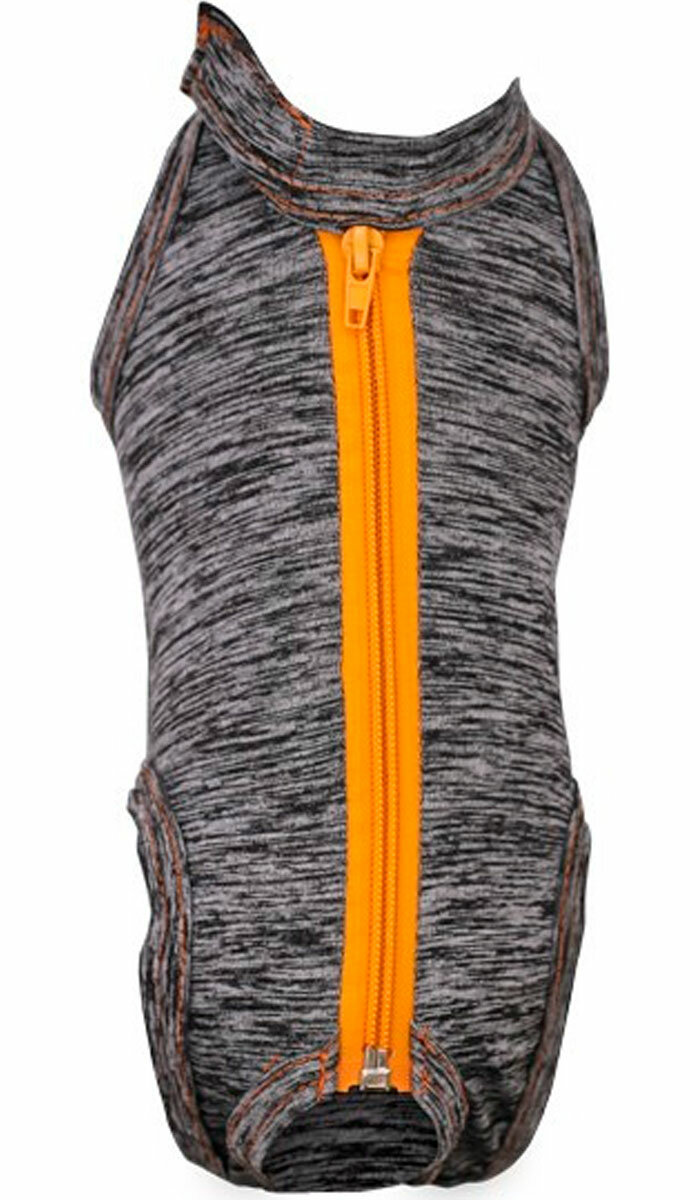 Попона для кошек послеоперационная VitaVet № 5 на молнии 5 – 7 кг NEW