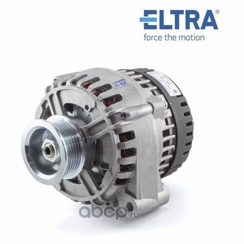 Генератор КАМАЗ ЕВРО-3, 4 (6-ручьевой шкив) (Аналог BOSCH 0124555052) (28В80А) П прамо-электро 45423771