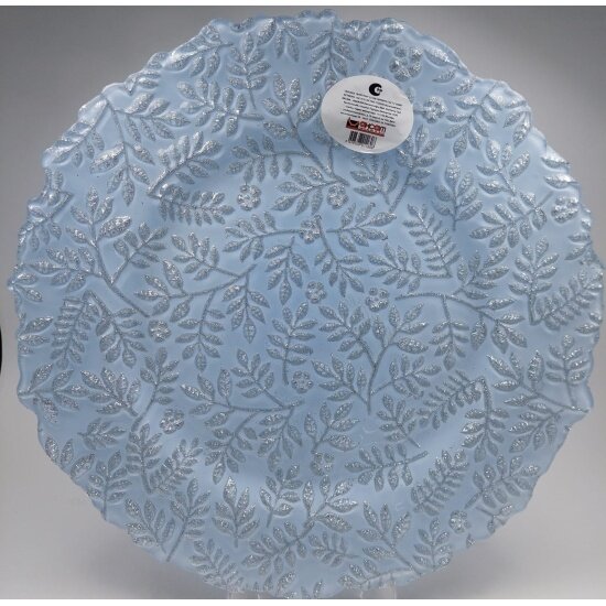 Тарелка Аксам "Фортуна" 32 см Серебро (15875/S)