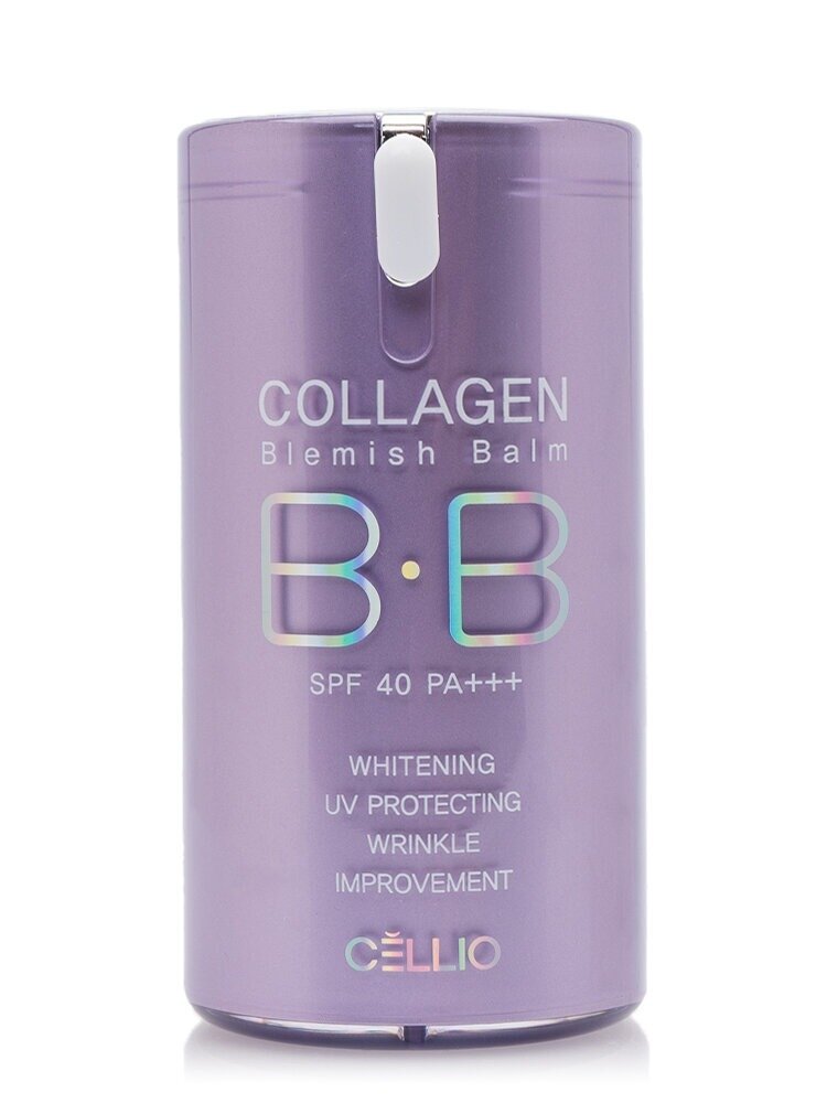 ВВ-крем дл лица с коллагеном Cellio, BB Collagen Blemish Balm, №.21, 40 мл