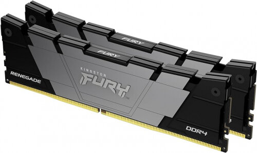Оперативная память Kingston FURY Renegade Black 64GB (32GB x2) DDR4-3200 (KF432C16RB2K2/64)