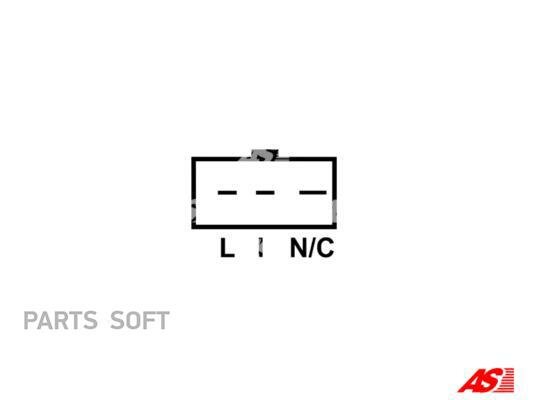 Реле-регулятор напряжения генератора CHEVROLET NUBIRA/DAEWOO LANOS/TACUMA/NEXIA/ESPERO 94-08 T18SED/ AS ARE1012 | цена за 1 шт