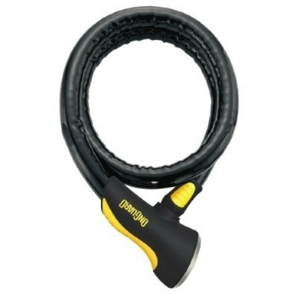 Велозамок ONGUARD ROTTWEILER 4 ключа+1 с подсветкой, трос 120см х 25мм LCK-36-02 8024