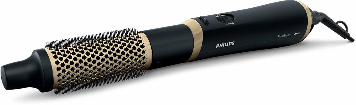Фен-щетка Philips HP8667 Care, черный