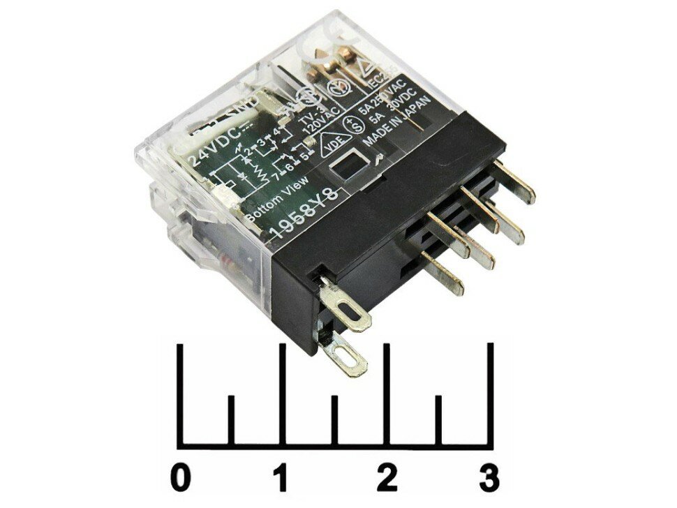 Реле =24V 5A/250V G2R-2-SND OMR