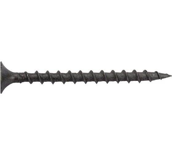 Саморезы Gigant 3,5x45, потайная головка, крупный шаг, оксидированный, 1 кг (примерно 401 шт) 123530