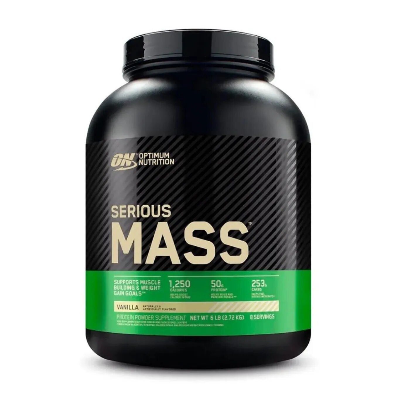 Гейнер Optimum Nutrition Serious Mass (2.72 кг) ваниль
