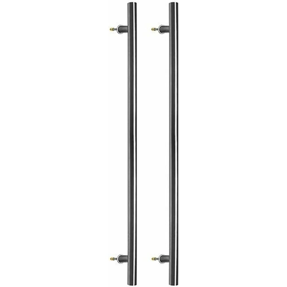 Дверная ручка-скоба PALIDORE PH-2200/32/825/1000/INOX/M8х140 98761192 из нержавеющей стали, круглая форма