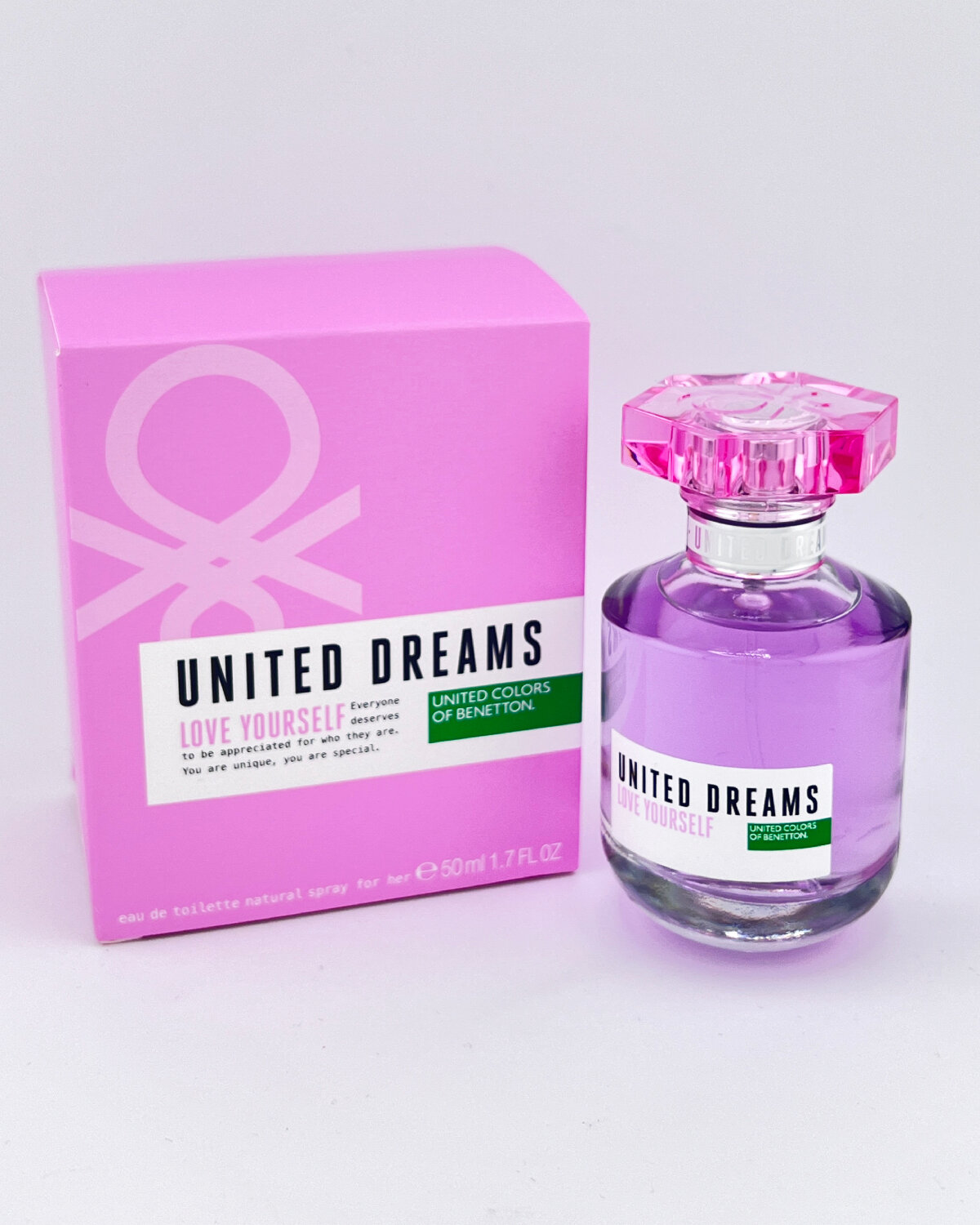 Туалетная вода Женская Benetton United Dreams Love Yourself (edt) 50мл
