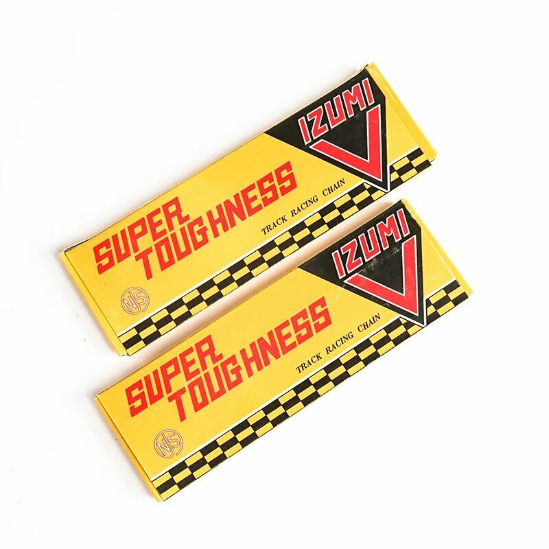 IZUMI Односкоростная велосипедная цепь черная