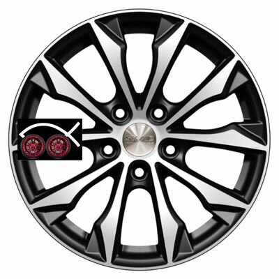 Колесный диск СКАД Нагоя (КЛ312) 6x16 5x114.3 ET43 D67.1 черный