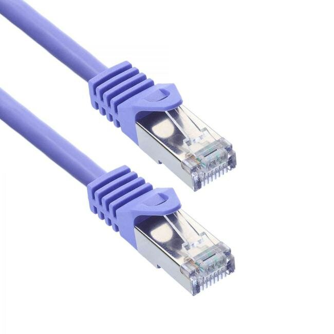 ACD Patch Cord SSTP кат.6a, 3м, фиолетовый