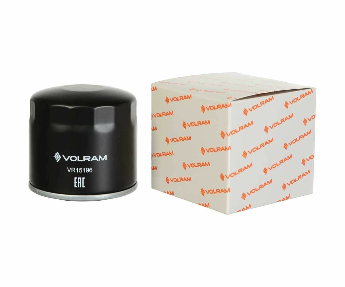 Фильтр масляный Volram VR15196 Hyundai Accent 2-4, Solaris 1, Sonata, Tucson 1/2, Creta; Kia Rio 2-4, Sportage