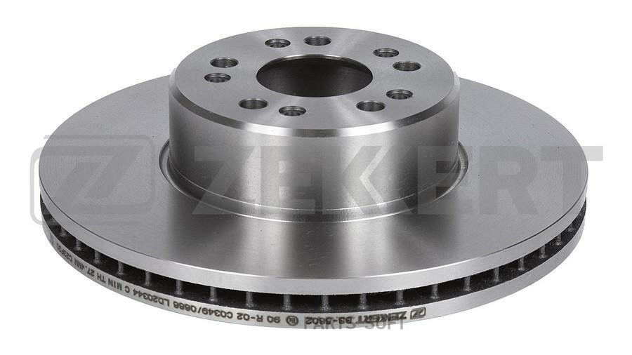 ZEKKERT BS-5602 Диск торм. перед. MB S-Class (140) 91- ()