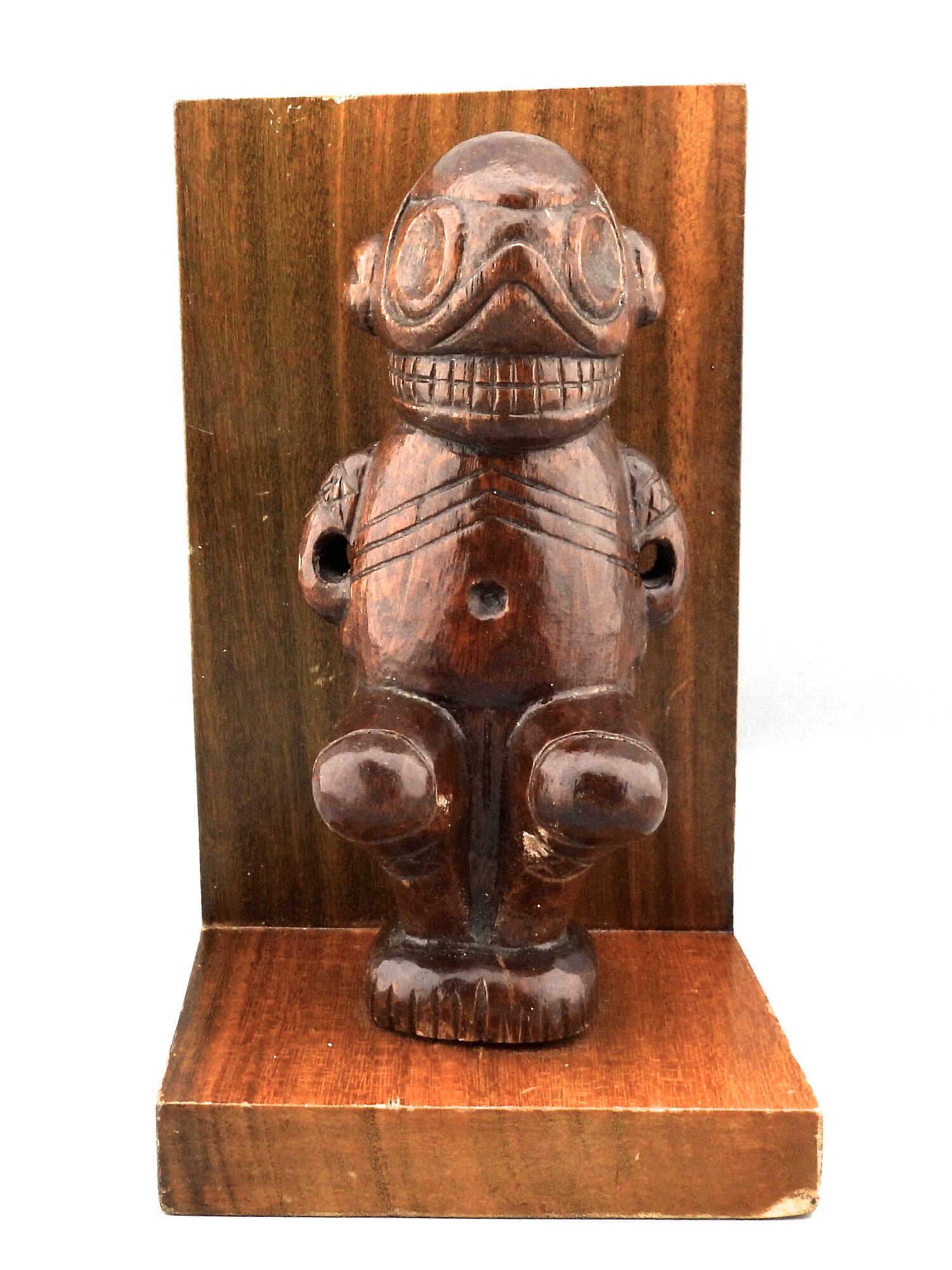 Фигурка Идол Тики дерево ручная резьба Куба 1980-е гг