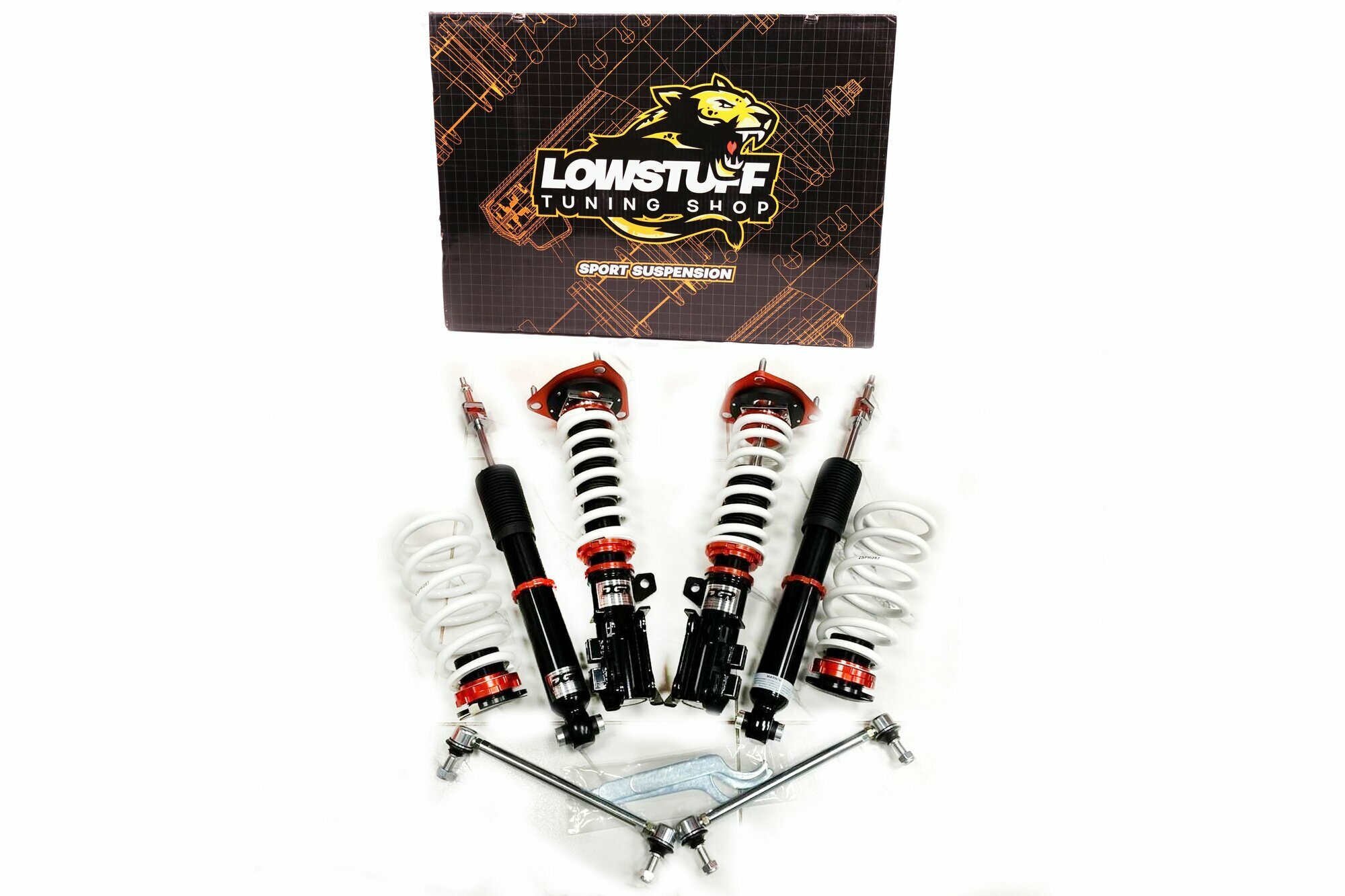 Hyundai Verna Accent HC 2018, Solaris 2 Винтовая подвеска фултап койловеры с регулировкой высоты и жесткости DGR Street