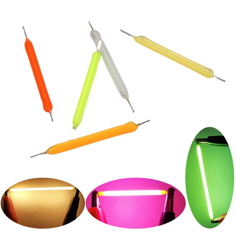 Светодиодная керамическая нить VEVEOO для ламп Эдисона green, 68mm