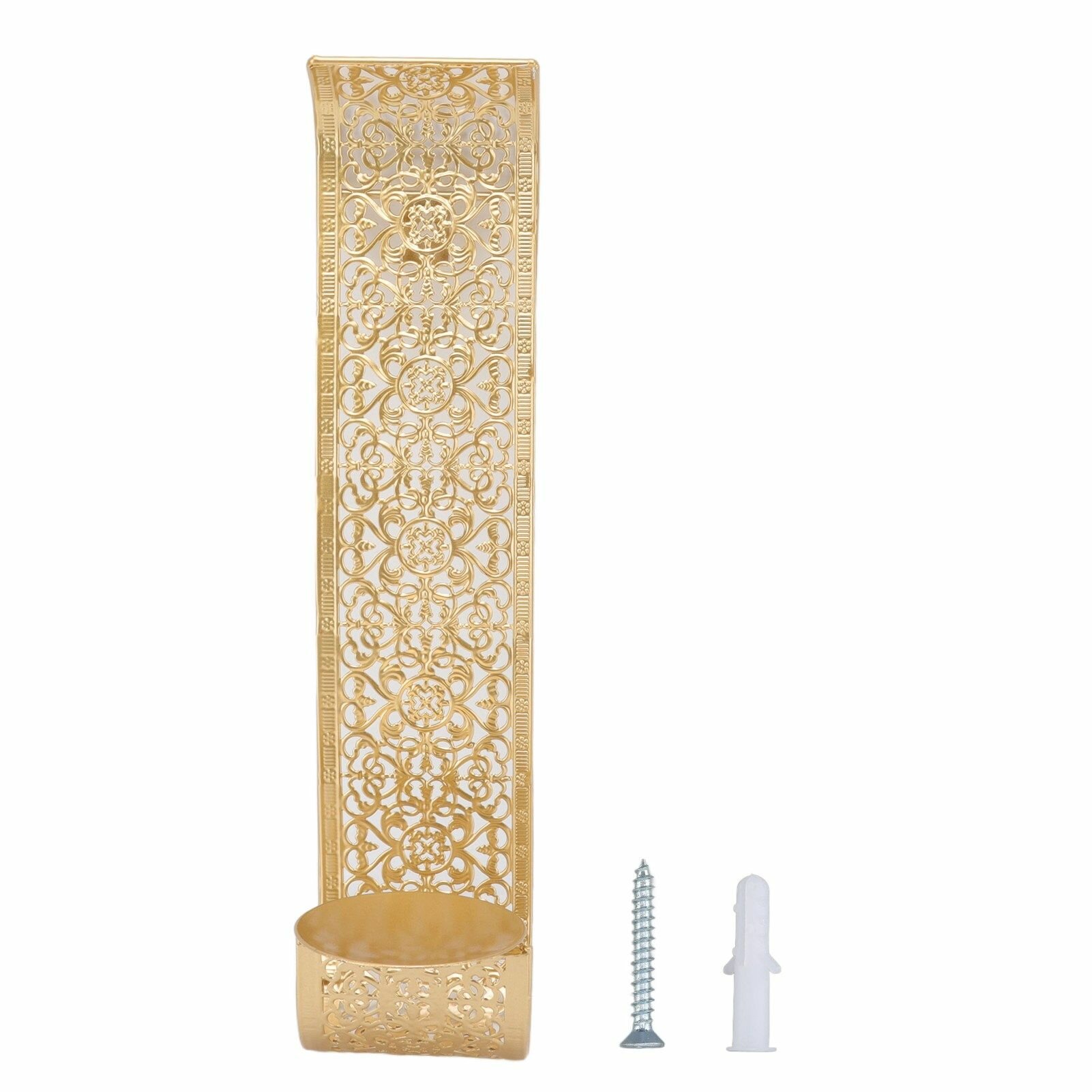 Настенный подсвечник с золотой резьбой, для спален