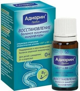 Адиарин Пробио, капли, 8 г
