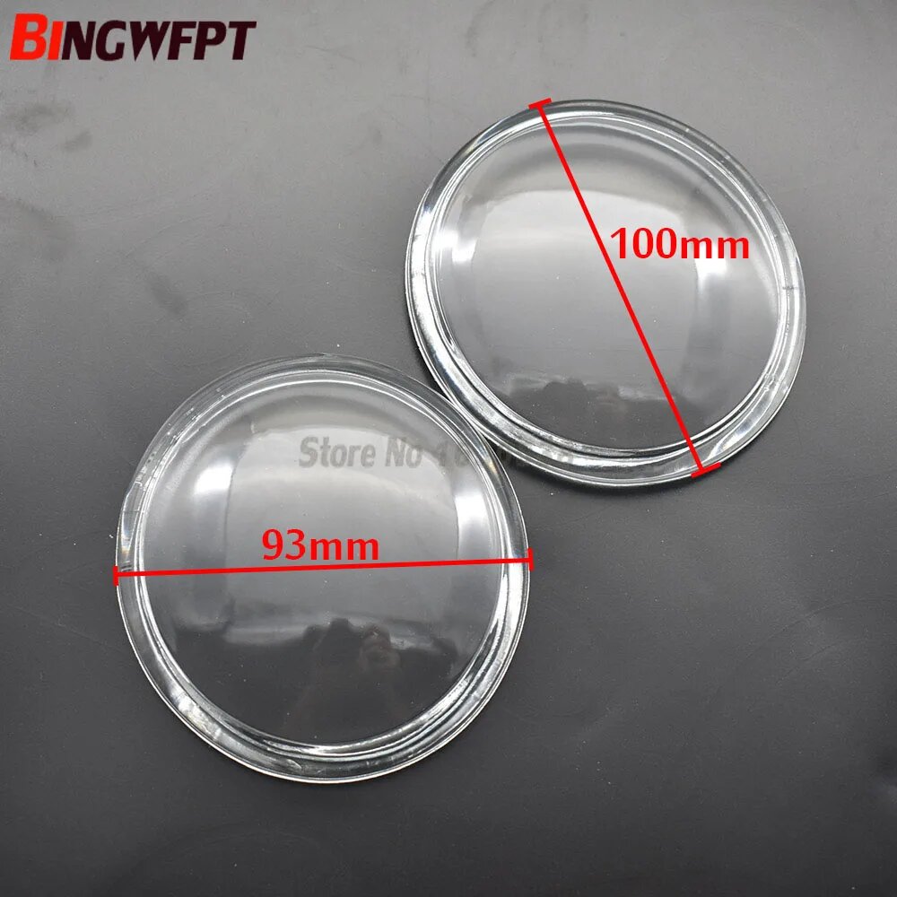 Противотуманные фары овальные 100x93 мм, 2 шт./компл, противотуманные, закаленное стекло для Toyota Vios, Yaris, RAV4, Matrix, Venza, Land Cruiser, Prado