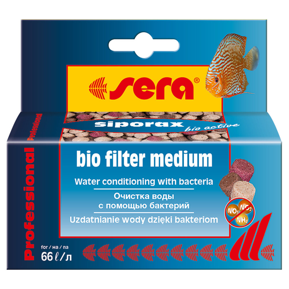 Биологический наполнитель Sera Siporax Bio Activ Professional, 35 г
