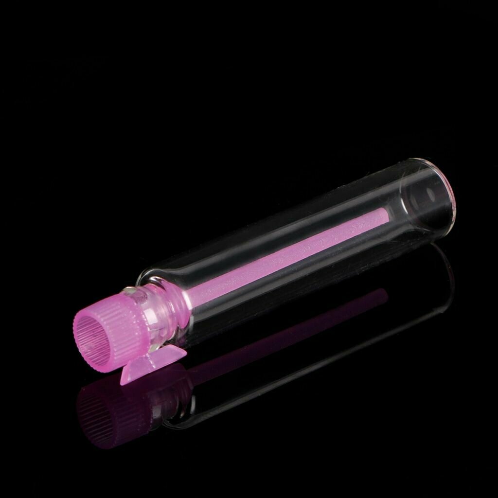 Флакон из стеклянной трубки для розлива духов 1-B002M 2 мл прозрачный