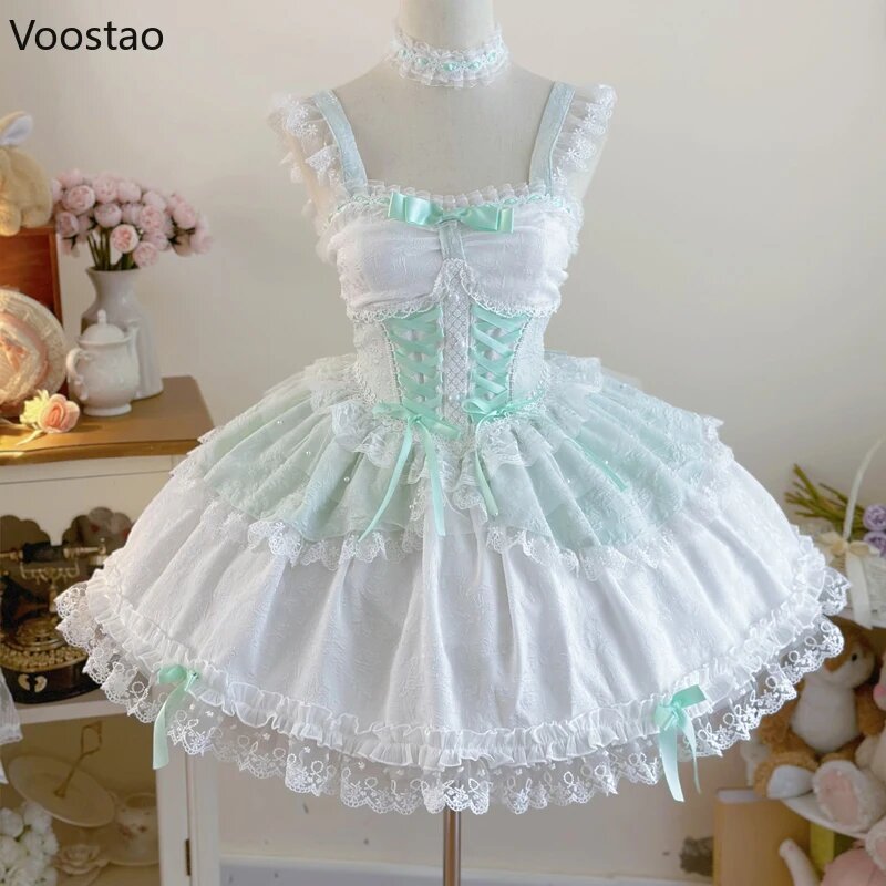 Платье Lolita Voostao, цвет Green Dress, размер M