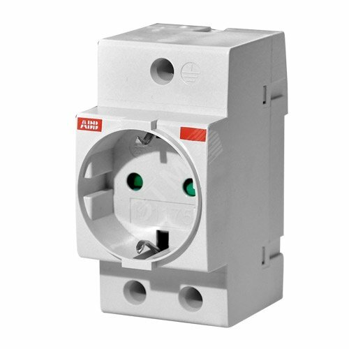 Розетка ABB щитовая, немецкий стандарт M1175, IP20