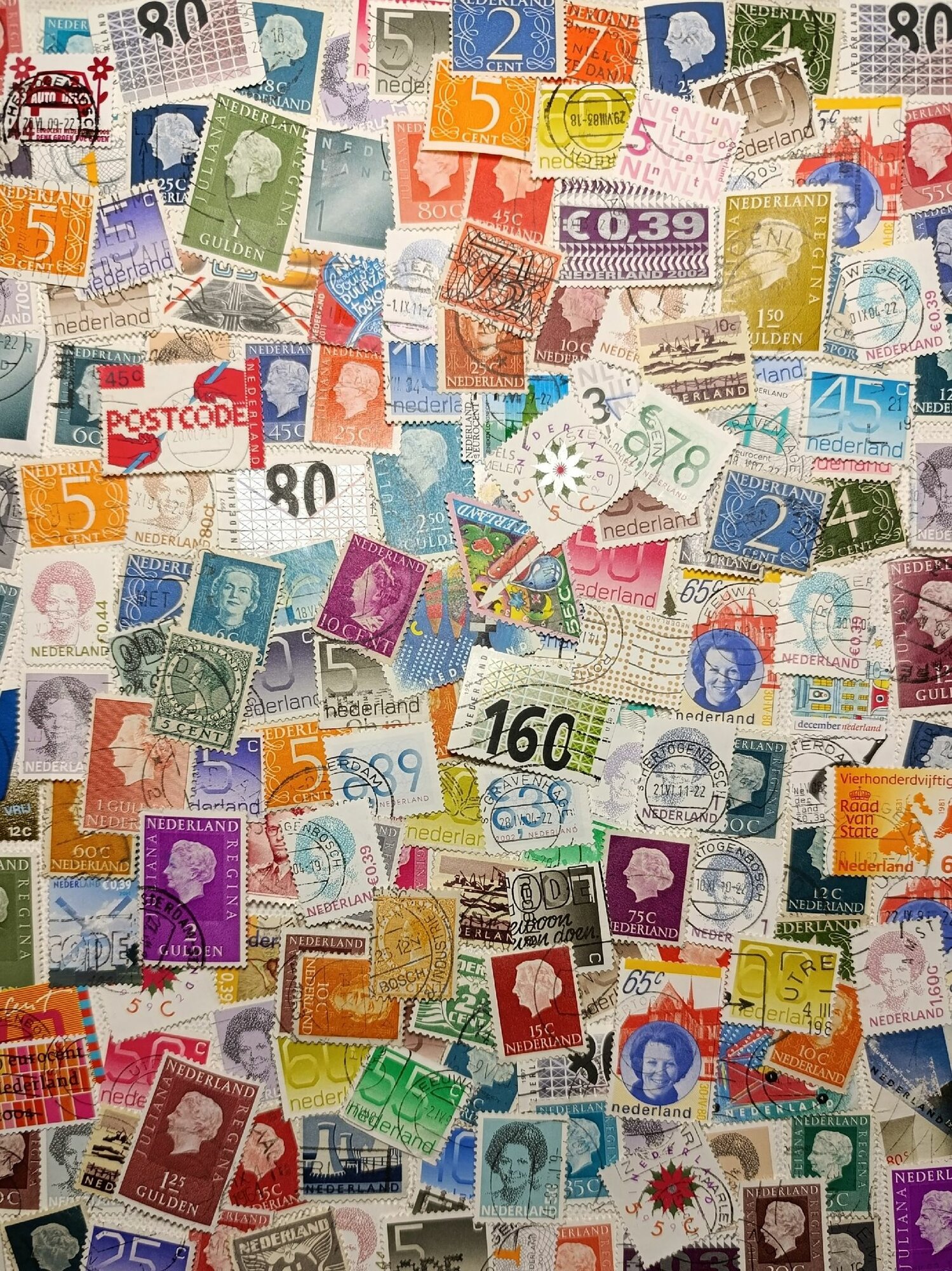 Набор из 100 марок Нидерланды