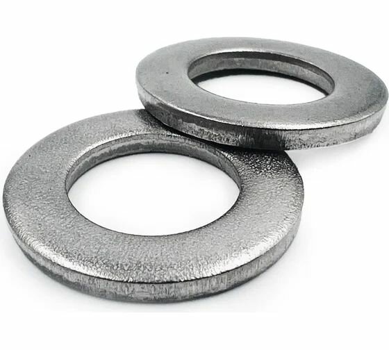 Нержавеющая плоская шайба KREPFIELD М6, DIN 125, А2, 200 шт. 125A2ШАЙБАМ6.4-200