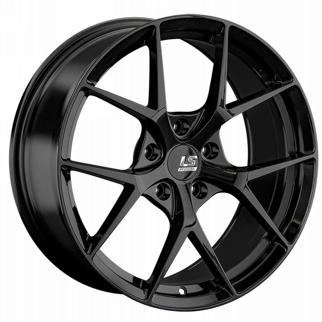 Колесный диск LS FlowForming RC66 8,5x18 5x120 ET43 72,6 BK литой для автомобиля