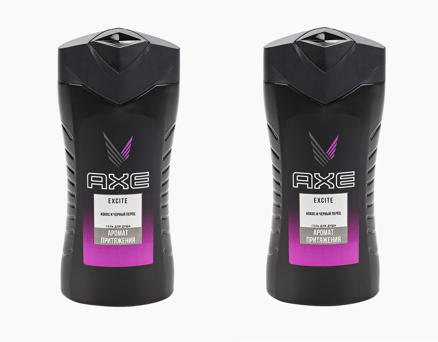АКС Гель для душа и шампунь, Excite, 250 мл, 2 шт.