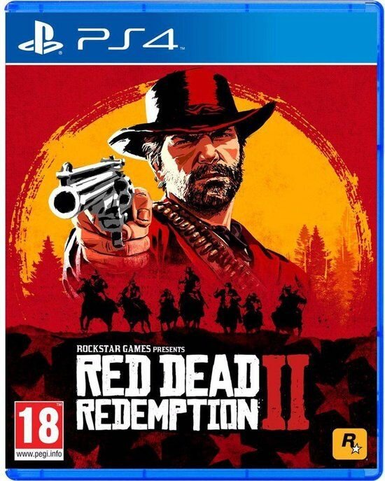 Видеоигра Red dead redemtion 2 версия на диске, PS4/PS5. Русские субтитры.