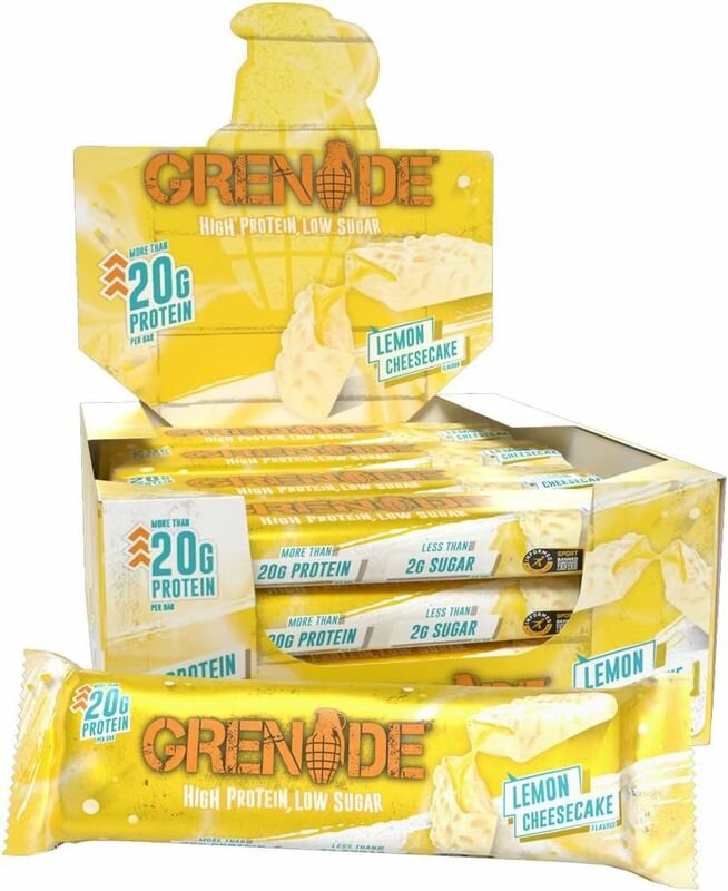 Набор протеиновых батончиков Grenade High Protein Lemon Cheesecake, 12 x 60г
