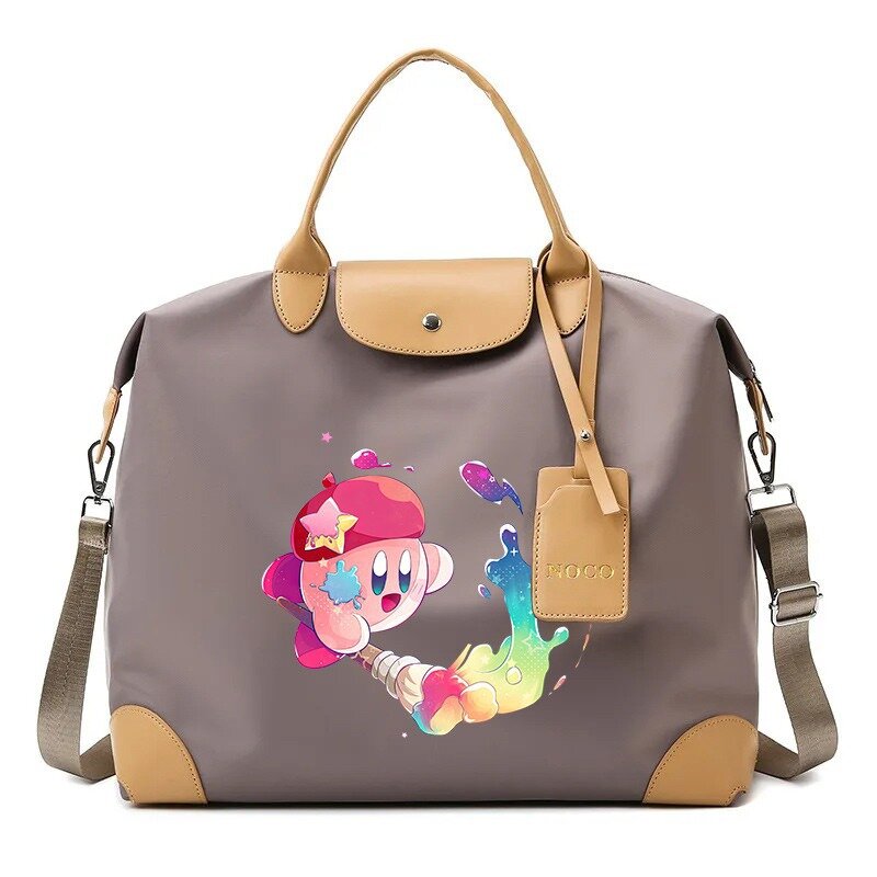 Звездная кабинская мультипликация печатает большие мощности Canvas Bag Женская оксфордская сумка для хранения ткани.